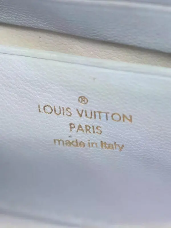 LOUIS VUITTON Bubblegram Wallet On Chain Handbag - Blue