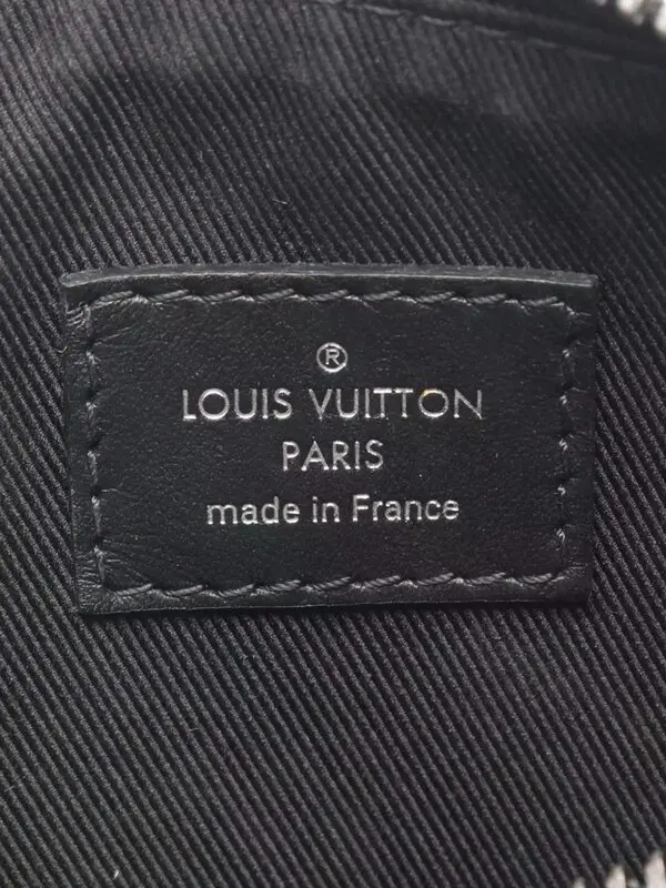 LOUIS VUITTON Monogram Eclipse Keepall Bandouliere Xs Satchel 2021-2026 - Black