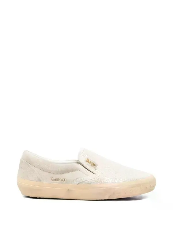 GOLDEN GOOSE Vce Slip-on Sneakers - Neutrals