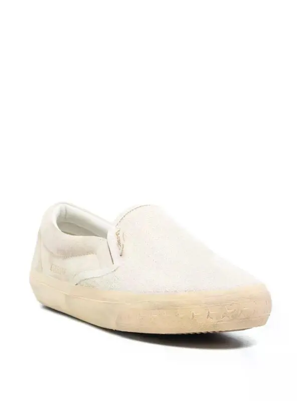 GOLDEN GOOSE Vce Slip-on Sneakers - Neutrals