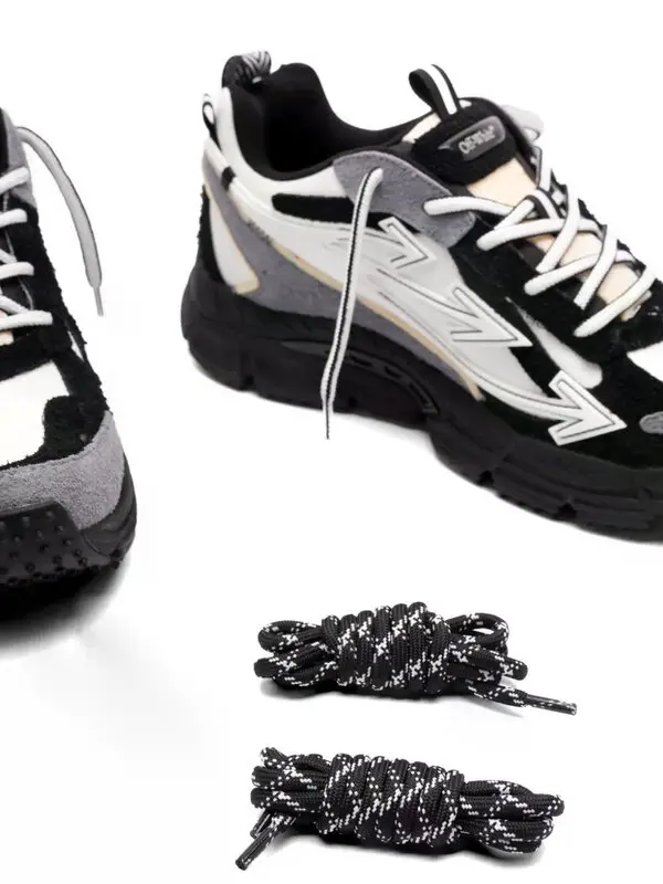 Off-White Be Right Back" Sneakers - Black