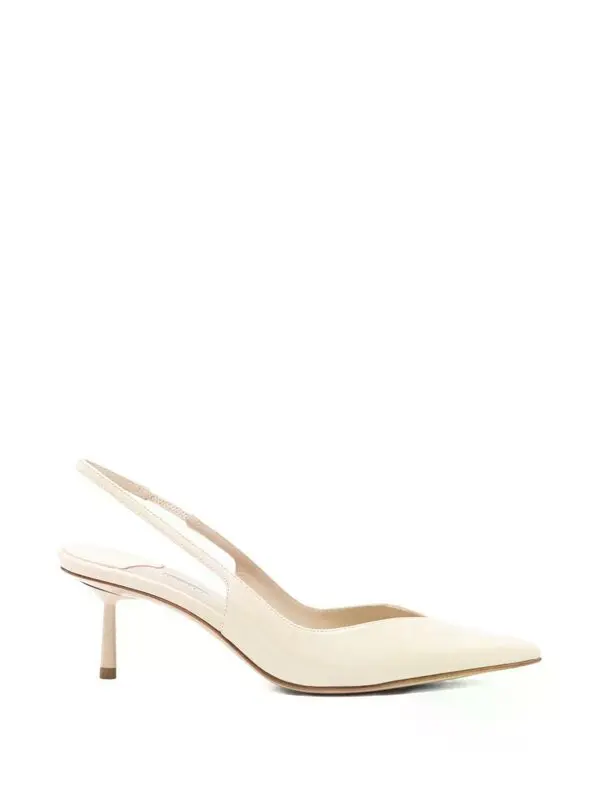 LE SILLA Vivienne Slingback Pumps - Neutrals
