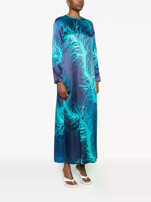 F.R.S FOR RESTLESS SLEEPERS Printed Maxi Dress
