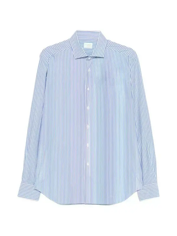 XACUS Taylor Striped Shirt - Blue