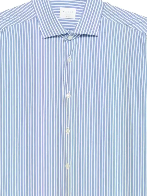 XACUS Taylor Striped Shirt - Blue