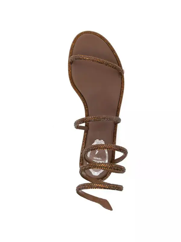 Rene Caovilla Cleo Embellished Sandals