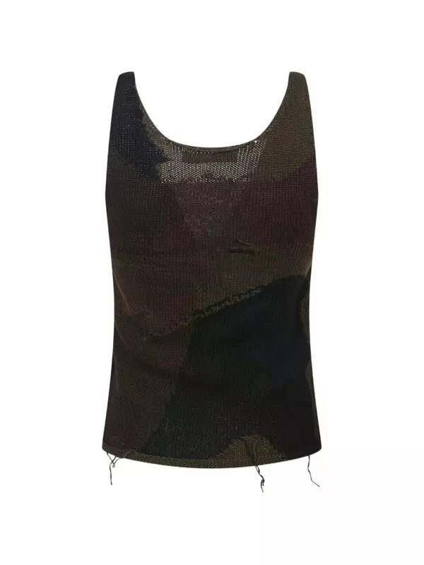 Our Legacy Solo Intarsia Distressed Top