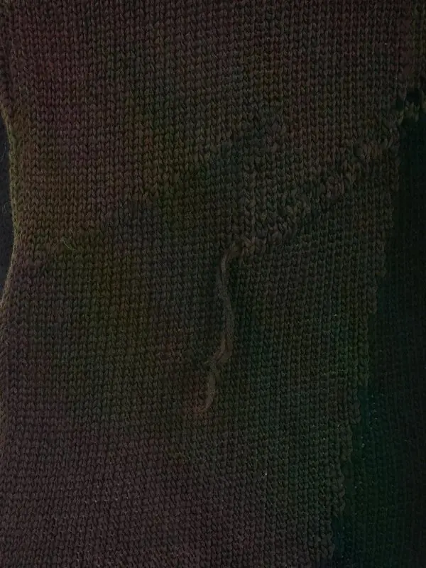 Our Legacy Solo Intarsia Distressed Top