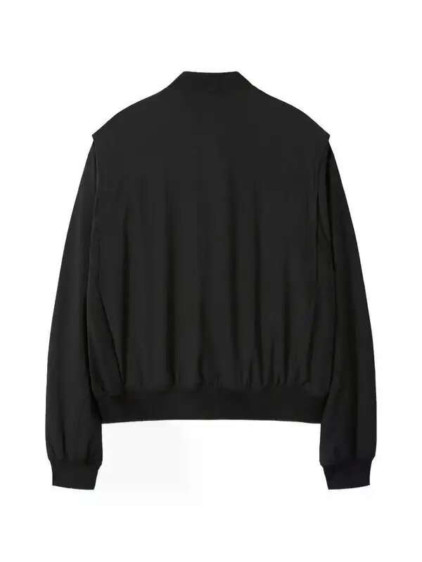TONYWACK Patch-pocket Bomber Jacket - Black