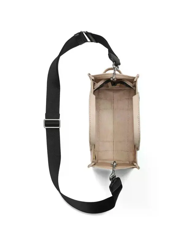 Marc Jacobs The Punk Scribble Canvas Tote Bag - Neutrals