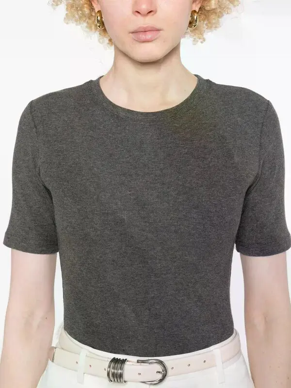 SAMSOE SAMSOE Fine Ribbed T-shirt