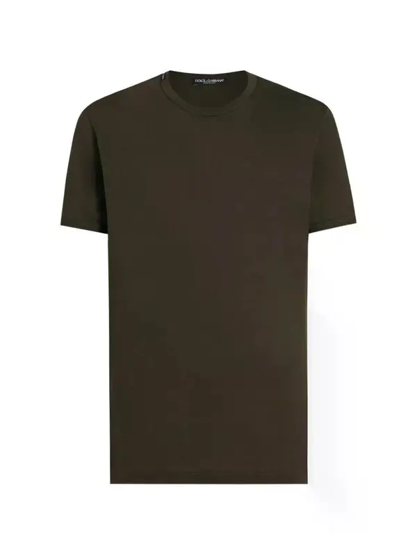 Dolce & Gabbana Crew-neck T-shirt - Brown
