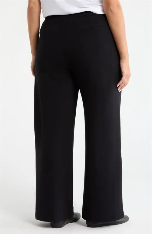 Caslon High-waist Wide-leg Ponte Knit Pants