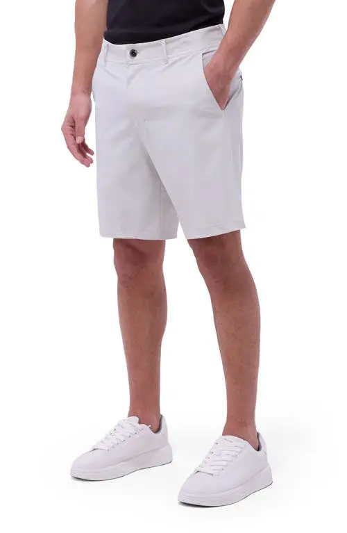 Bugatchi Tailored Tech Shorts - Stone