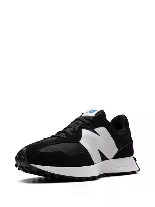 NEW BALANCE 327 Leather Sneakers - Black