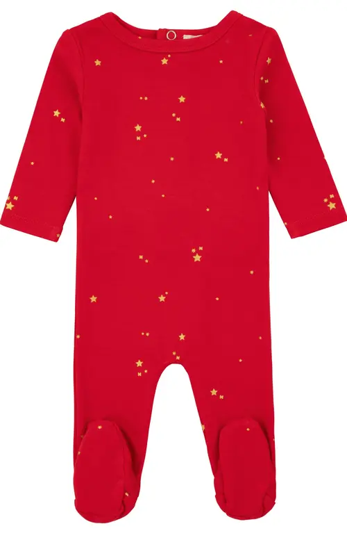 NOGGIWEAR Star Print Footie - Red