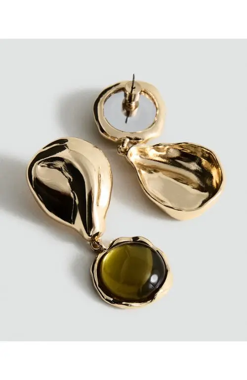 Mango Mixed Resin Drop Earrings