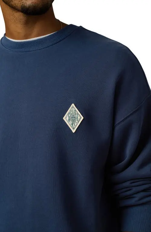 Joe's Jeans Embroidered Logo Patch Sweatshirt