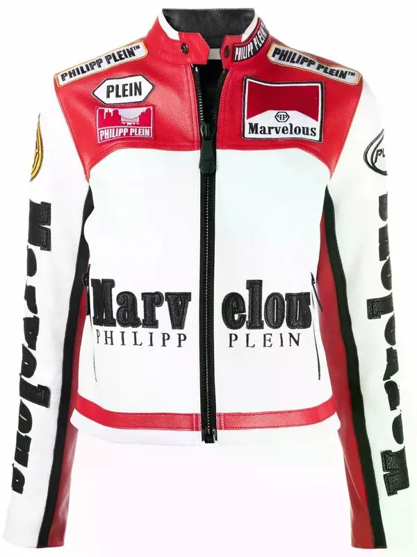 Philipp Plein Logo Colour-block Jacket
