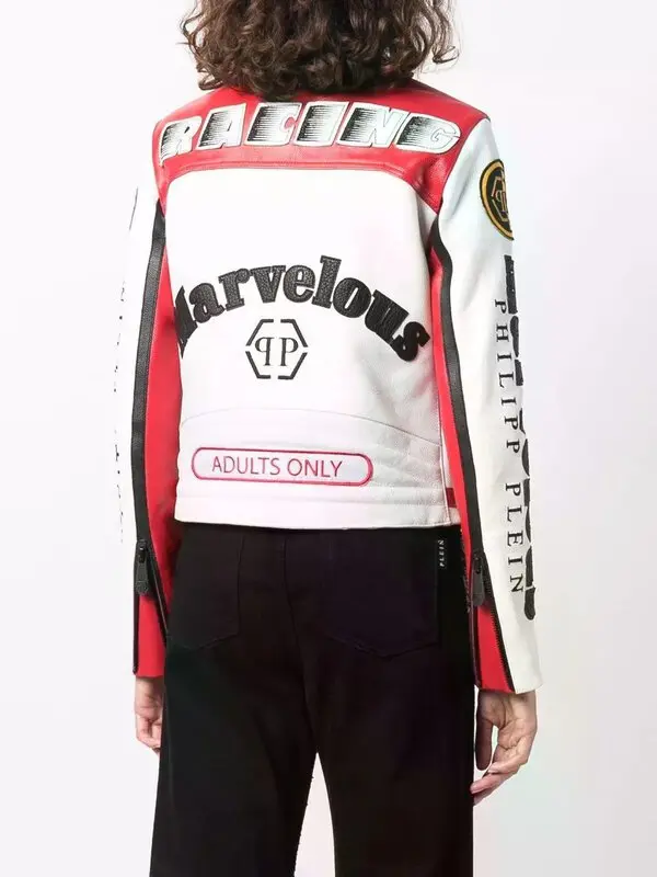 Philipp Plein Logo Colour-block Jacket