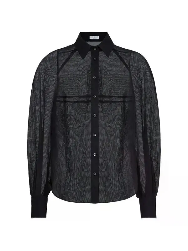 Brunello Cucinelli Monili Cotton Shirt
