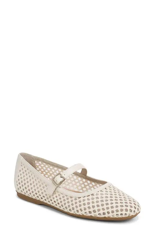 Dr. Scholl'S Wren Mesh Mary Jane Flat - Off White