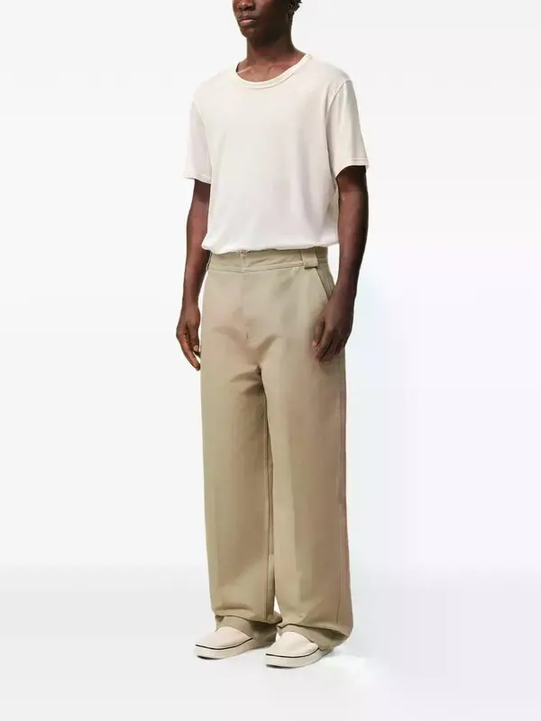 AMI Paris Baggy Gabardine Trousers
