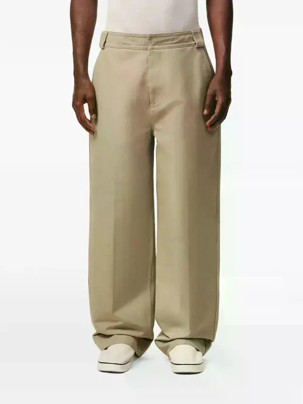 AMI Paris Baggy Gabardine Trousers
