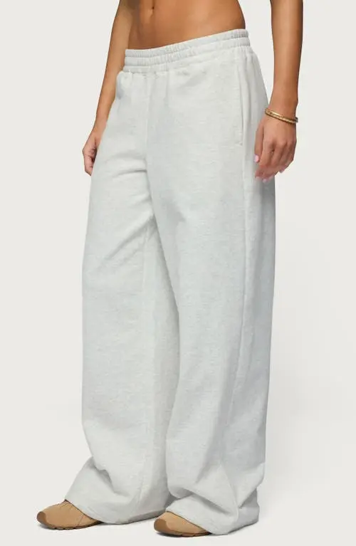 EDIKTED Jacie Wide Leg Sweatpants