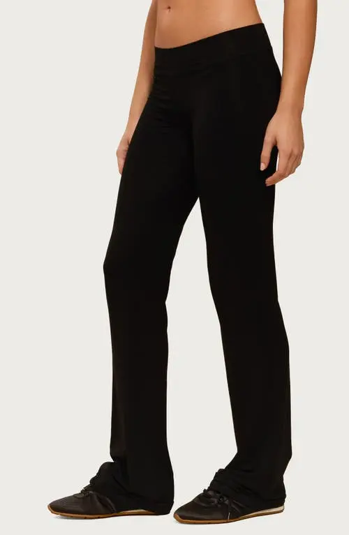 EDIKTED Callan Flare Pants - Black