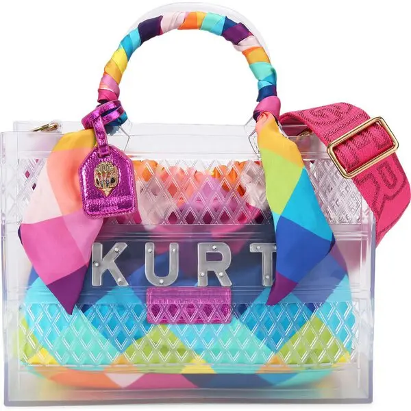 Kurt Geiger Small Jelly Tote Bag - Pink Multicolored