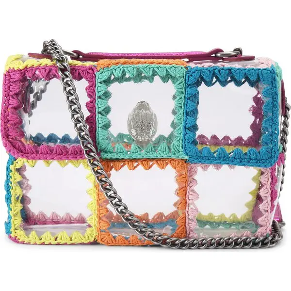 Kurt Geiger Kensington Shoulder Bag - Pink Multicolored