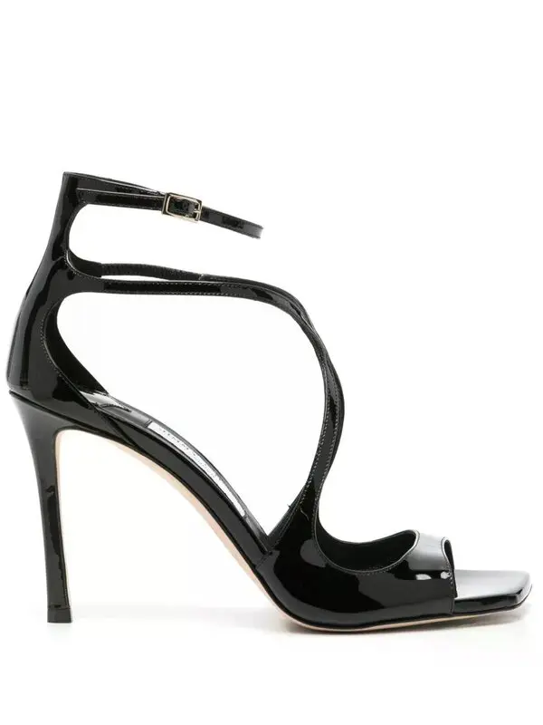 JIMMY CHOO Azia 95mm Leather Sandals