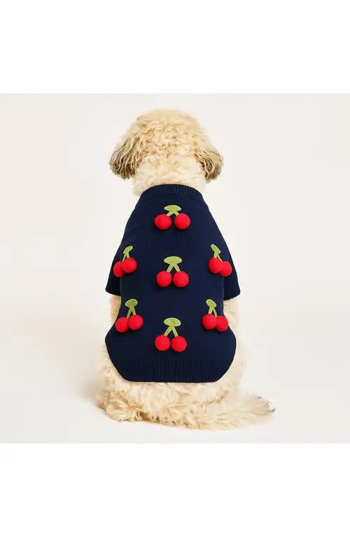 FOUND MY ANIMAL Cherries 3d Icon Dog Sweater