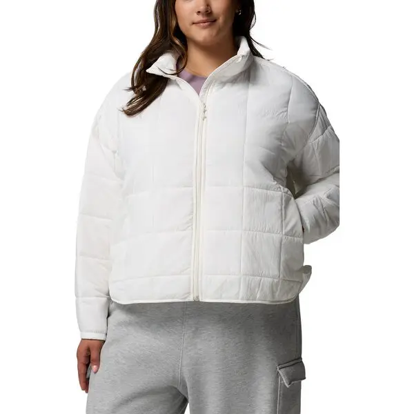 Columbia Sienna Hill Water Repellent Quilted Jacket - Sea Salt