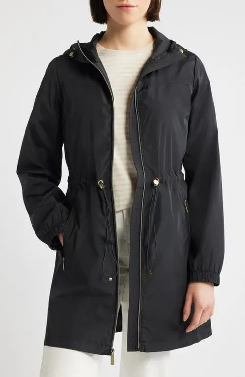 Michael Kors Hooded Anorak Jacket - Black