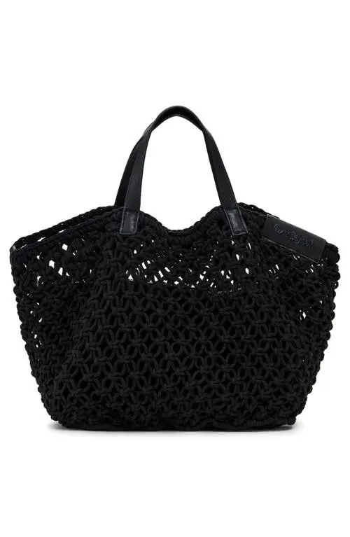 Desigual Open Knit Shopper Bag