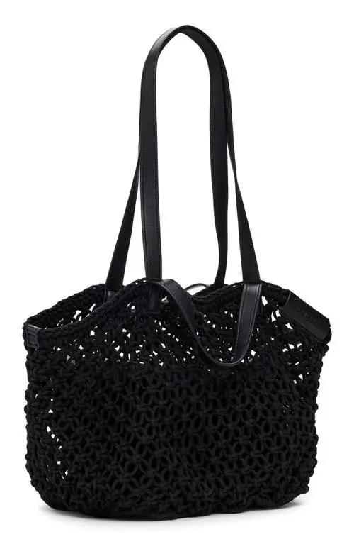Desigual Open Knit Shopper Bag