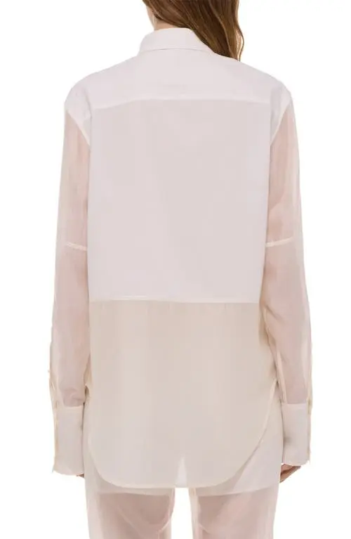 Helmut Lang Woven Button-up Shirt