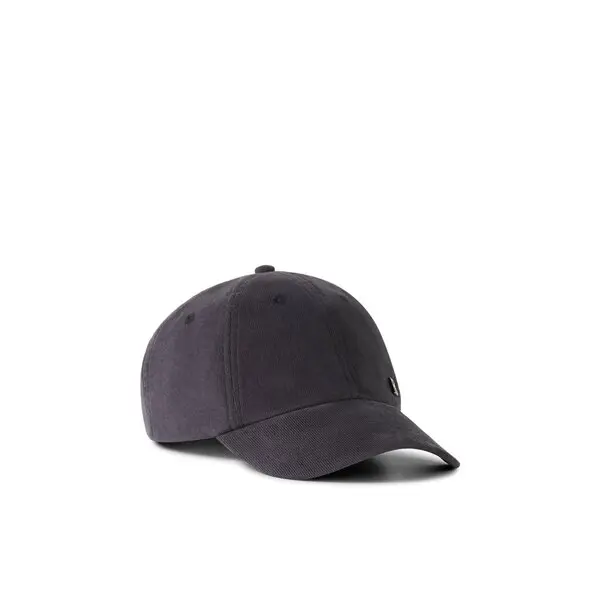 Bogner Cord Cap - Anthracite