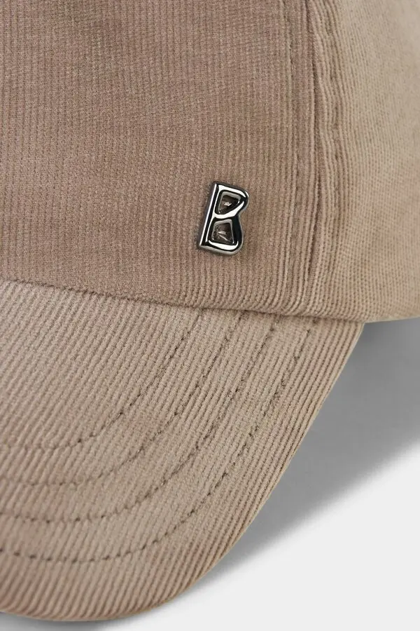 Bogner Cord Cap - Mud