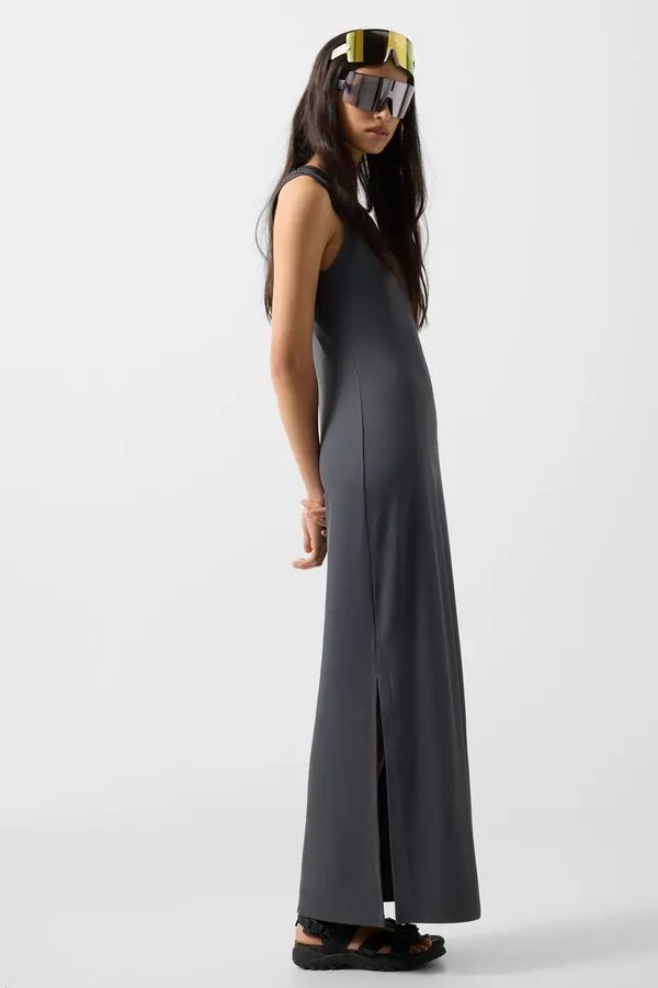 Bogner Eleen Ribbed Knit Dress - Anthracite