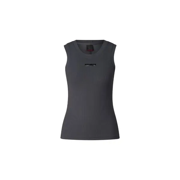 Bogner Ribbed Knit Top - Anthracite