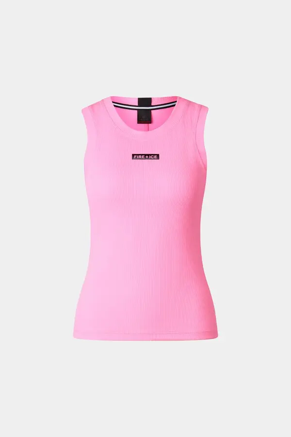 Bogner Ribbed Knit Top - Pink