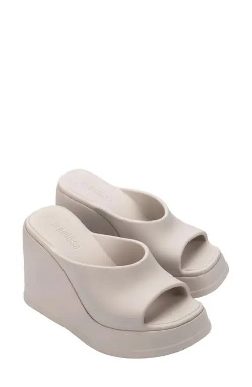 Melissa Platform Wedge Sandal - Beige