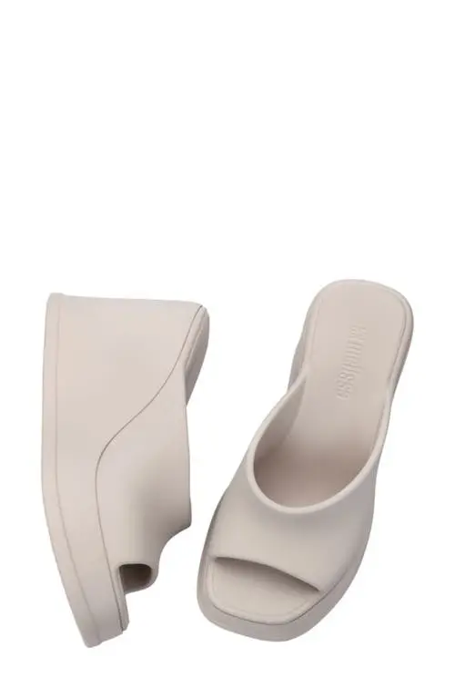 Melissa Platform Wedge Sandal - Beige