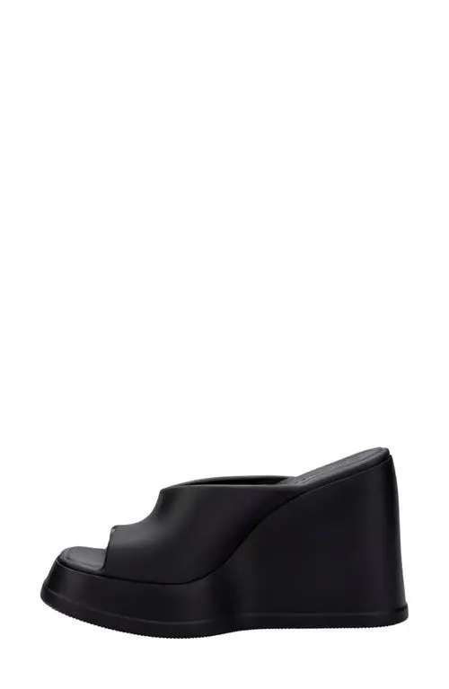 Melissa Platform Wedge Sandal - Black
