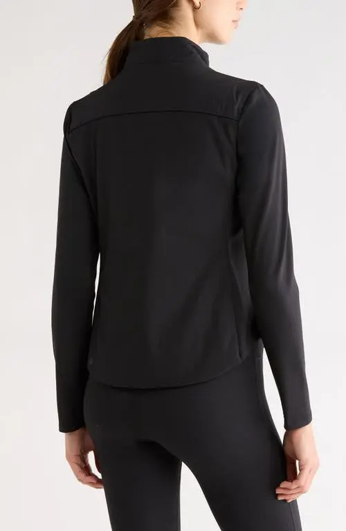 Zella Tiebreaker Performance Hybrid Jacket - Black
