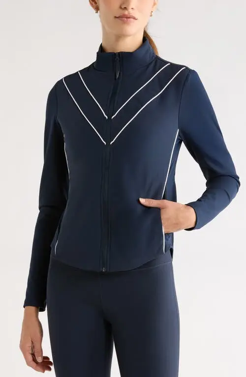 Zella Tiebreaker Hybrid Jacket - Navy Sapphire