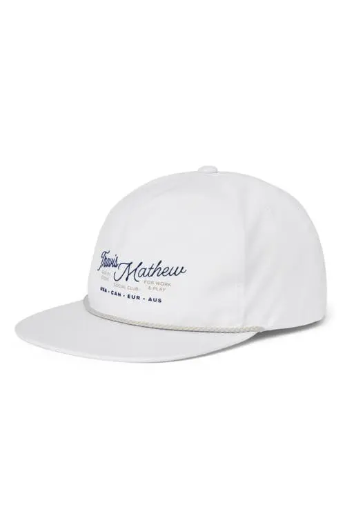 Travis Mathew Gate Crasher Snapback Baseball Cap